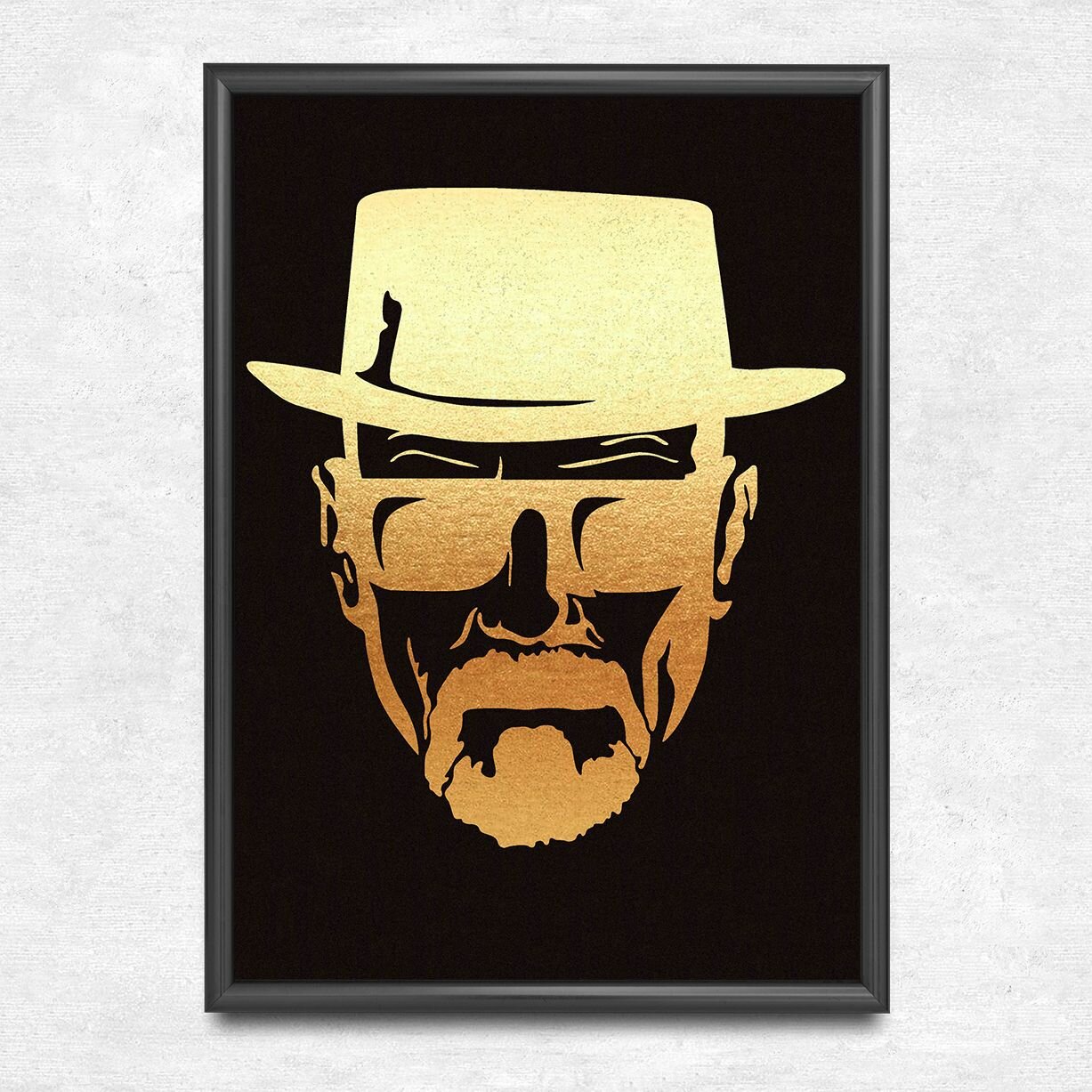 Постер Во все тяжкие / Плакат Breaking Bad Уолтер Уайт / Хайзенберг картина на стену