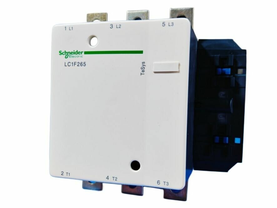 Контактор Schneider Electric Tesys LC1F 3P 265А 400/220В AC 132кВт, LC1F265M7