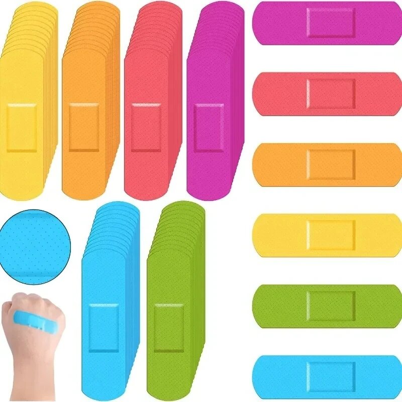 60 шт./набор, пластыри для ран, водостойкие