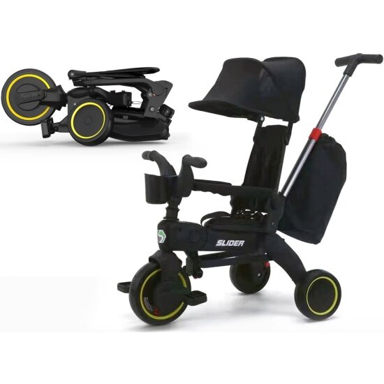 Трехколесный велосипед Slider IT108919 цвет черный