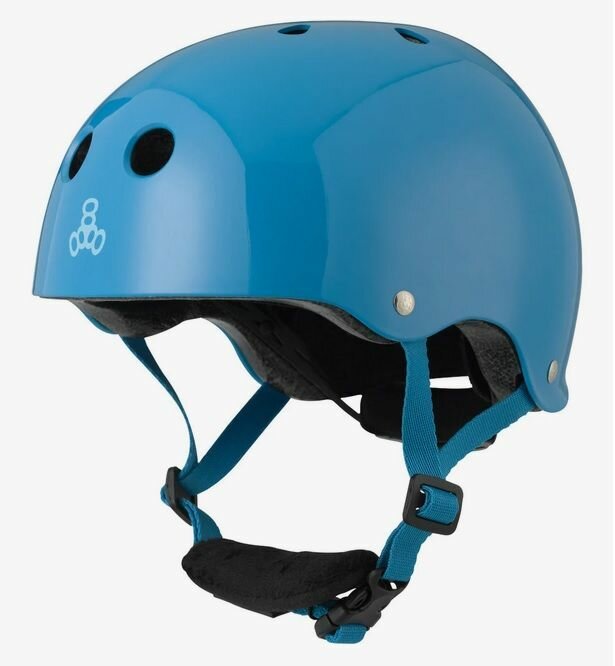 Шлем детский Trple 8 LiL 8 Dual Certified Helmet w/ EPS Blue Glossy