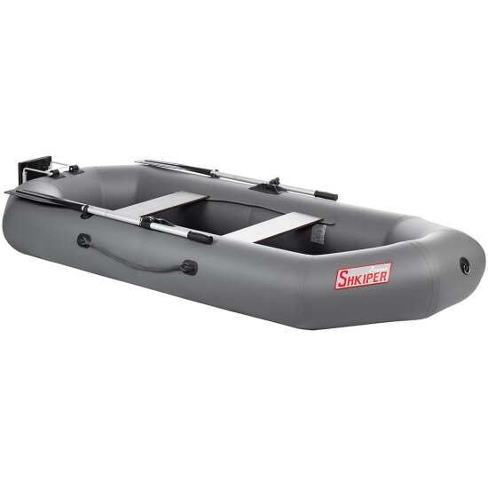 Лодка ПВХ Тонар Шкипер 280нт серый