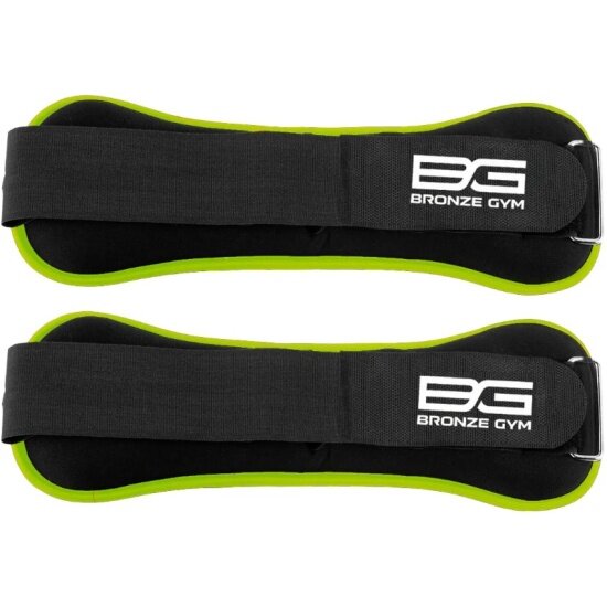 Утяжелители Bronze Gym для ног и рук, 3 кг (1,5 кг х 2), пара. BG-FA-WW3