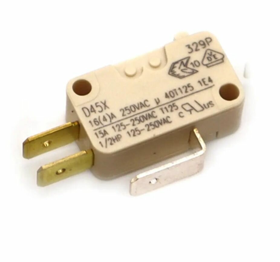 Микровыключатель кофемашины D45X, 16 А, 250