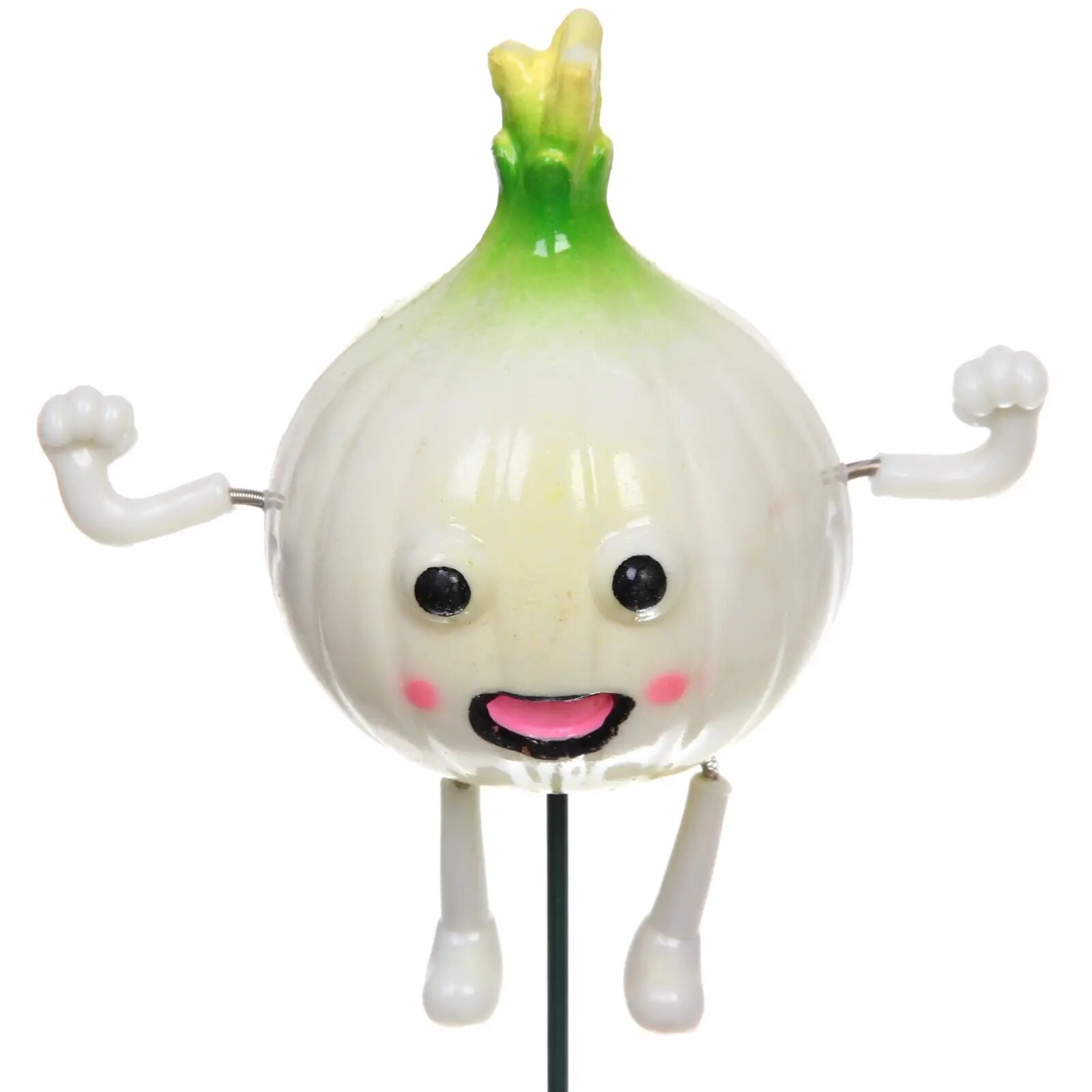 Фигура на спице «Веселый лук» 60см, яркая, из металла и пластика