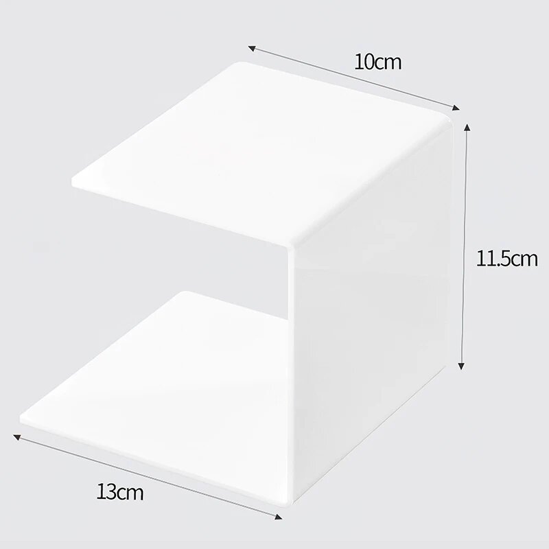Белая подставка для растений 10x13x11.5 см