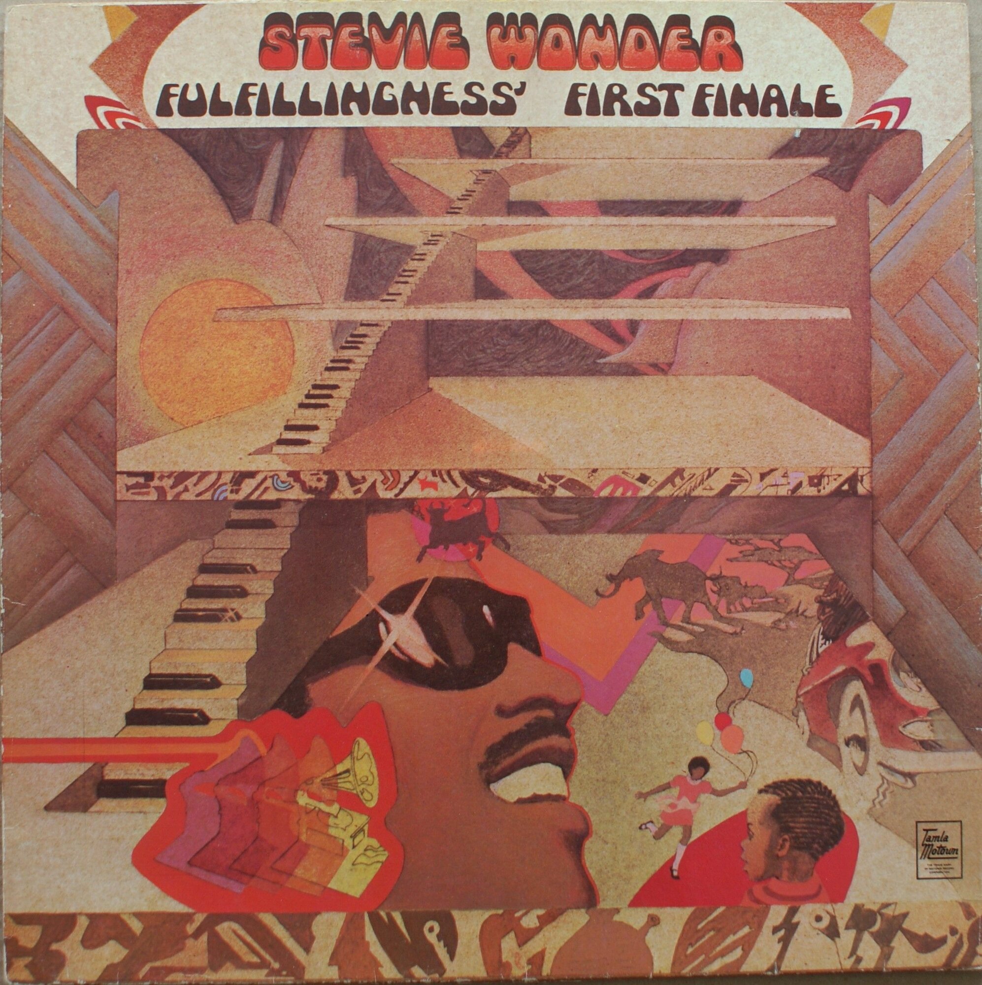 Стиви Уандер- Stevie Wonder - Fulfillingness' First Finale (LP) 1974 г.