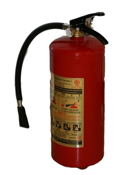 Огнетушитель ОП-4(3) (А, В, С) порошковый для дома, гаража и автомобиля