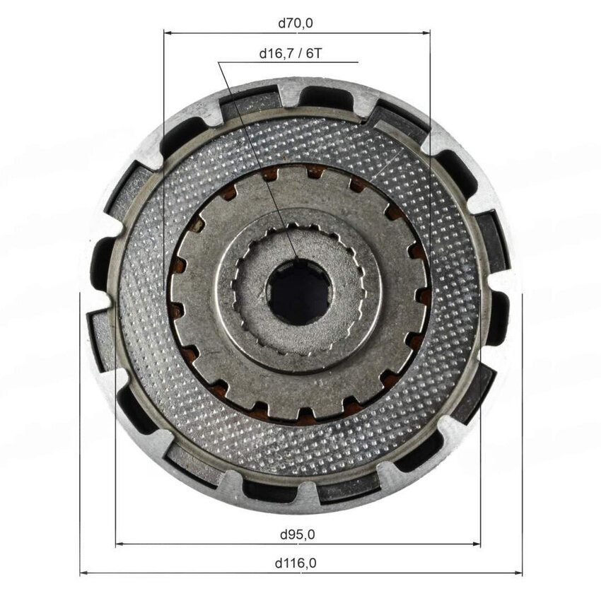 Барабан сцепления (механика) 139FMB/147FMH/152FMH