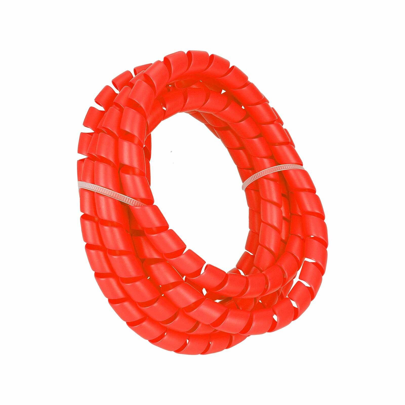 8 мм x 2 м спиральная обмотка кабеля, органайзер для намотки проводов, органайзер для тормозных кабелей электроскутера, защитный рукав для проводов из полипропилена, трубка