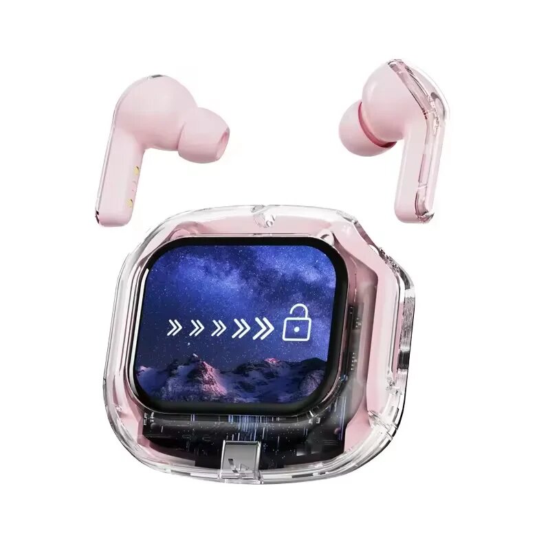 JYL Наушники Air Max: Частотный экран, Bluetooth 5.4, Универсальные для спорта