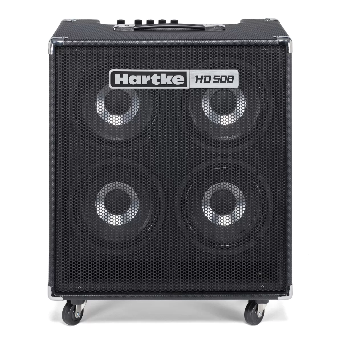 Hartke HD508 Басовый комбо усилитель 500Вт класс D, 4х8"HyDrive paper/aluminum, 3-х полосный эквалайзер, Эффект Shape, uf, fhbns 558х508х305 мм, вес 22,2 кг