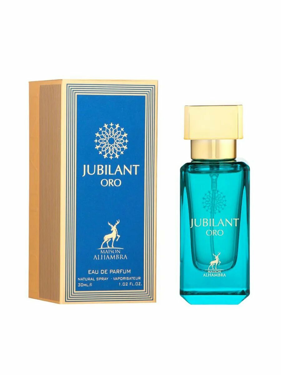 Alhambra Парфюмерная вода Jubilant Oro мужская, 30 мл