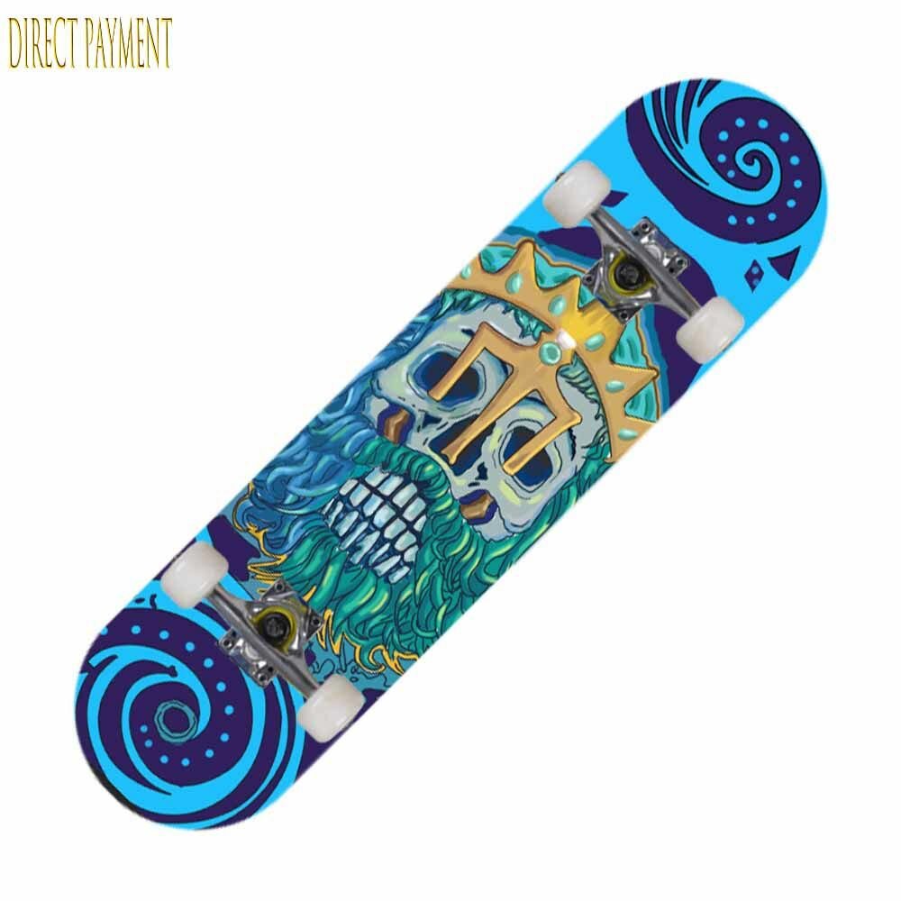 Скейтборд для начинающих и детей, трюковой