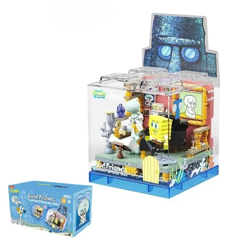 Конструктор SEMBO BLOCK Серия Губка Боб with box, AB0025