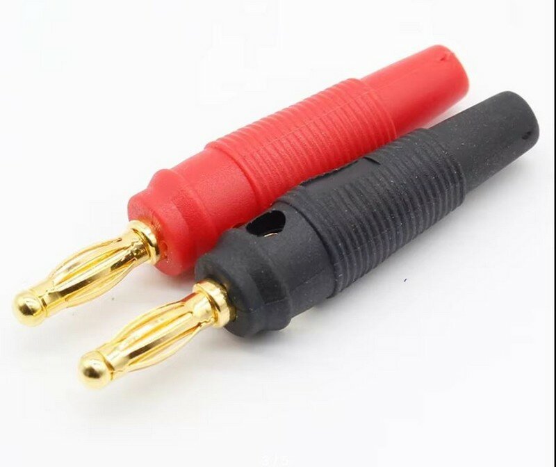 2 пары AC04 Разъёмы акустические типа 'банан' 4mm пара (FUT-1122)