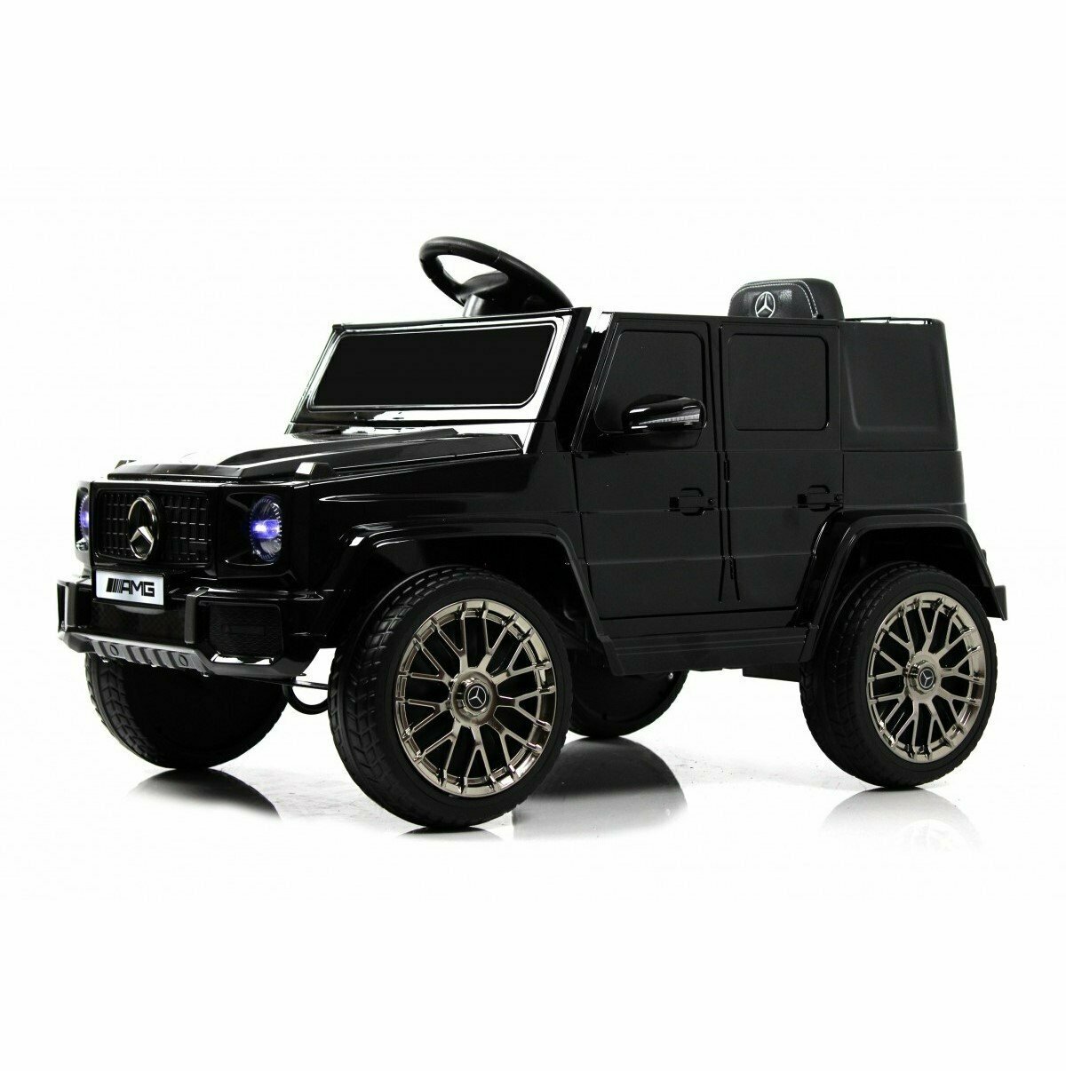 Детский электромобиль Mercedes-AMG G63 G222GG черный, для детей от 1 года до 3 лет