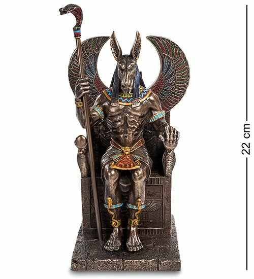 Статуэтка Анубис на троне WS-183 113-903941