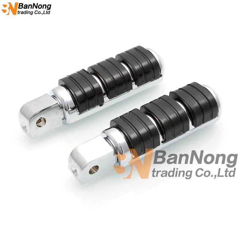 Металлические передние/задние подножки для мотоцикла, подножки для Honda Shadow 400 600 Rear 1 Pair