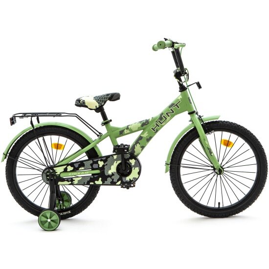 Подростковый велосипед Zigzag 20" HUNT Хаки зеленый