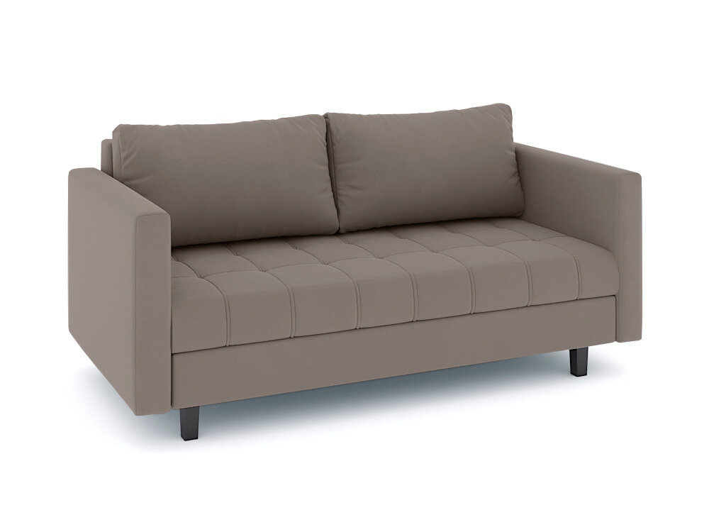 Диван DiHall "Герадин 2x", прямой, с подлокотниками, велюр, 177х93х92 см