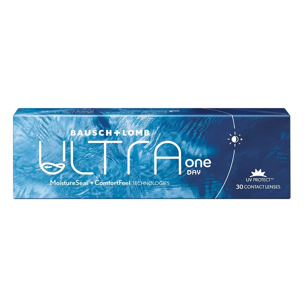 Контактные линзы Bausch+Lomb Ultra One Day однодневные 30pk / -4.75/8.6/14.2/1 уп