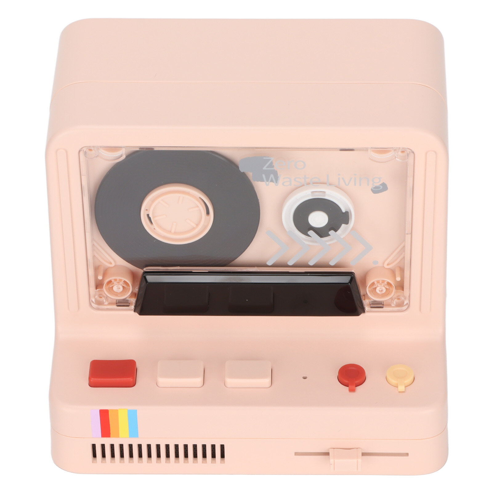 Кассетный Проигрыватель: Ностальгический Ретро Стиль С Вращающимся Диском - Многофункциональная Портативная Стереосистема 3 В 1 С Аромалампой И Ночной Подсветкой For Домашняя Атмосфера Релаксации