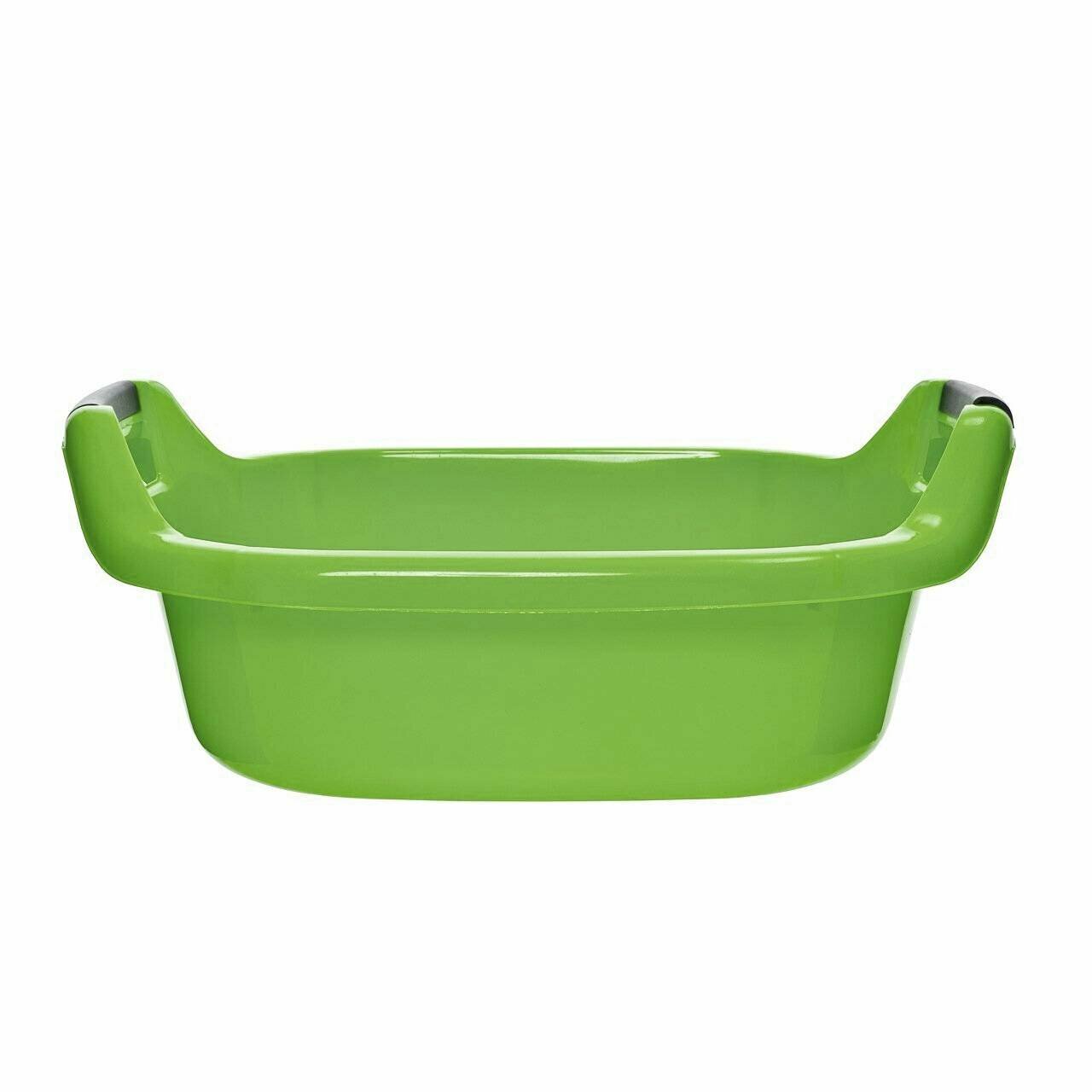 Таз Полимербыт 81, овальный, с ручками, пластик, 20 литров, зеленый