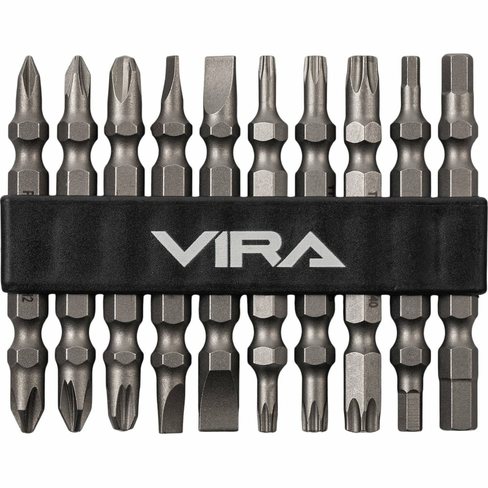 Набор двусторонних бит S2, 10 шт VIRA 554197