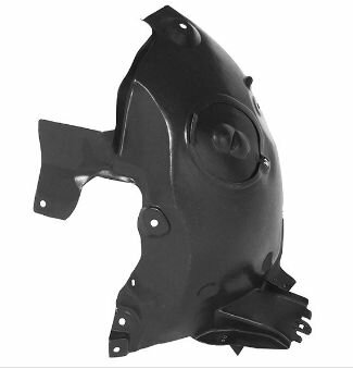 Подкрылок SAT, для Renault Kangoo, передний, левый, черный, полимерный материал