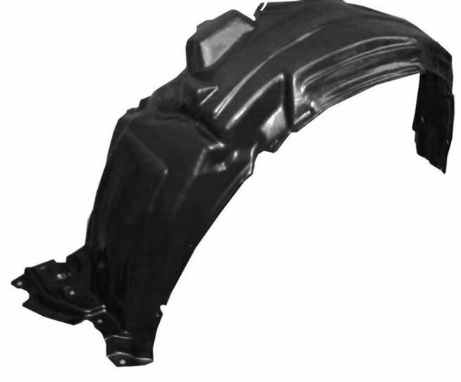 Подкрылок SAT 5387652040 для Toyota BB 00-05, передняя, левая, чёрный, 1 шт