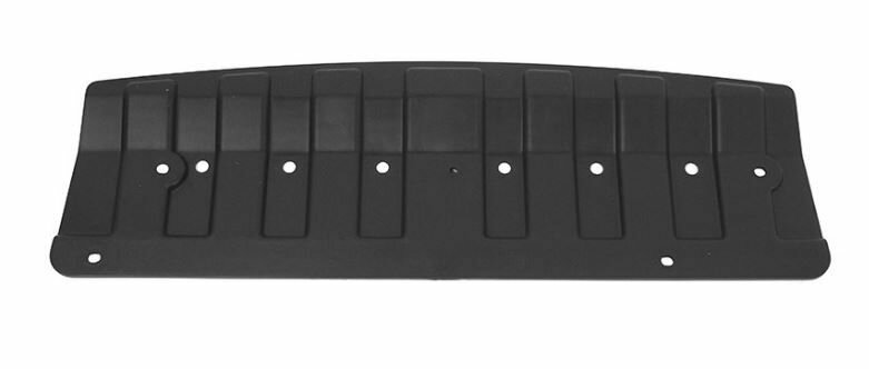 Дефлектор-пыльник AKRADO, для Kia Rio 2011-2017, защита бампера, пластик, черный