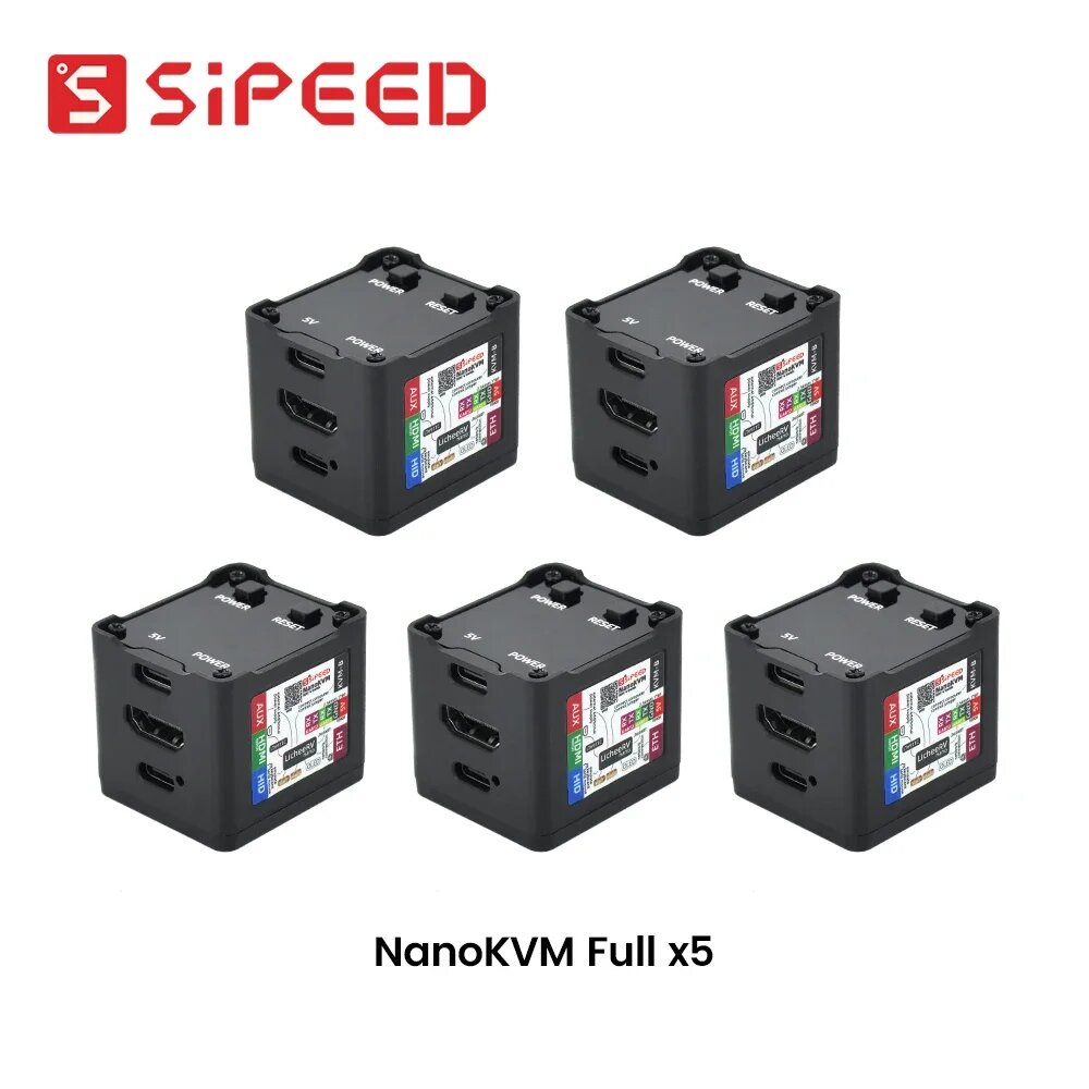 NanoKVM Full x5, 5шт, черный