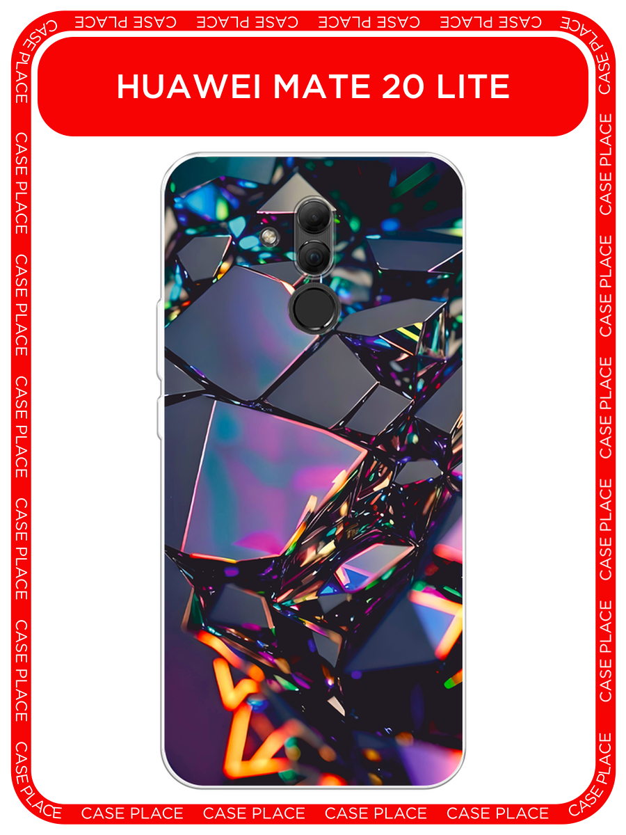 Чехол на Huawei Mate 20 Lite / Хуавей Мате 20 Лайт с принтом Отражение солнца