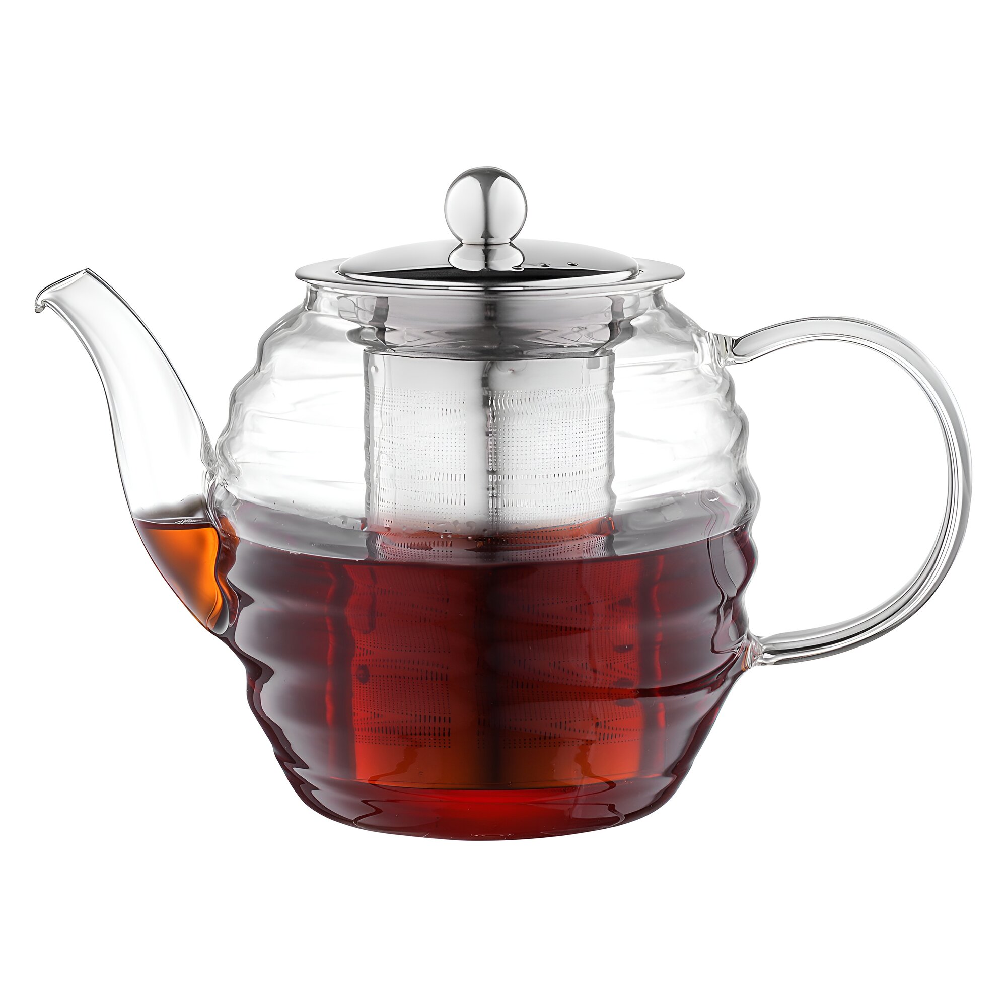 Чайник заварочный с фильтром Liberty Jones Serene, стекло, 800 мл