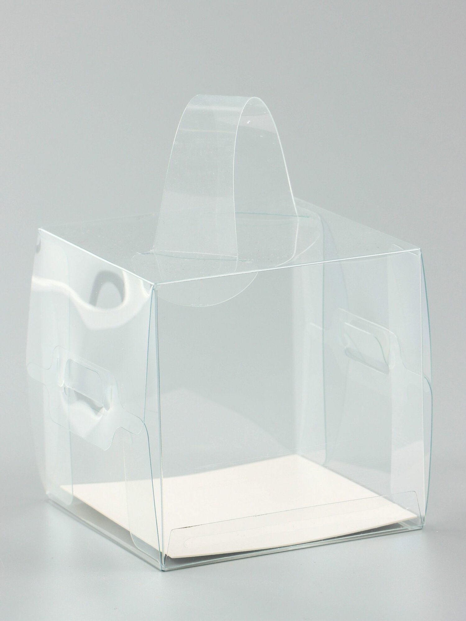 Коробка с PVC для десертов 8.5 8.5 8.5 см