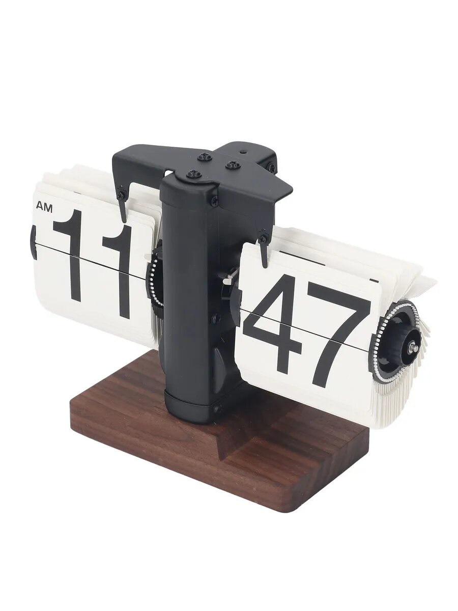 Цифровые перекидные настольные часы 12 часов односторонние