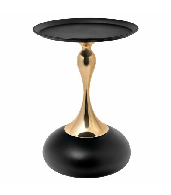 Кофейный столик Angel 40x55см, черный, металл