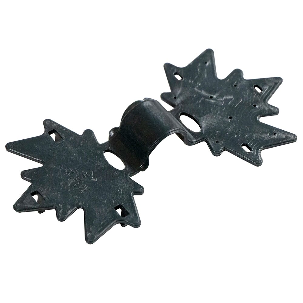 Клипсы "Кленовый Лист", для затеняющих сеток, пластик, 20 штук, чёрные