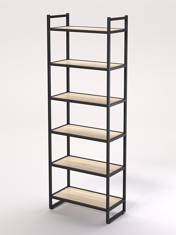 Стеллаж "Стронг" №25 в стиле лофт, Дуб Сонома. Производитель товара - компания Westcom.