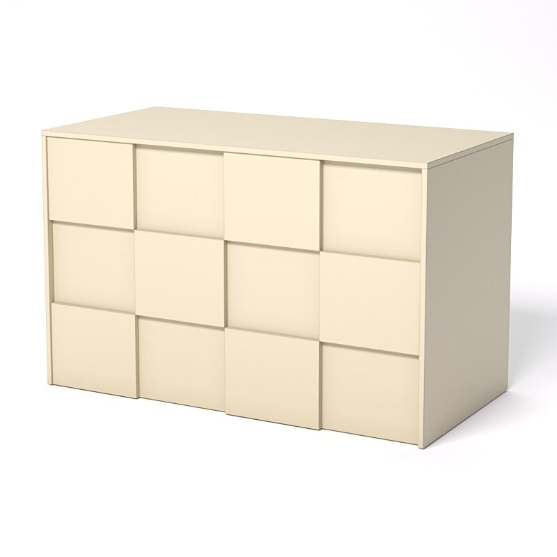 Стол руководителя №11, Крем Вайс. Производитель товара - компания Westcom.