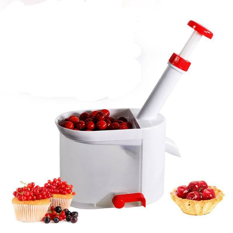 Honana Quality Cherry Pitter Машина для удаления косточек из фруктов Ядерная сердцевина для фруктов с контейнером Кухонные аксессуары Гаджеты Инструмент для кухни Овощечистка
