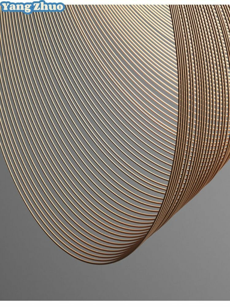 Подвесная люстра в японском стиле Ваби-саби