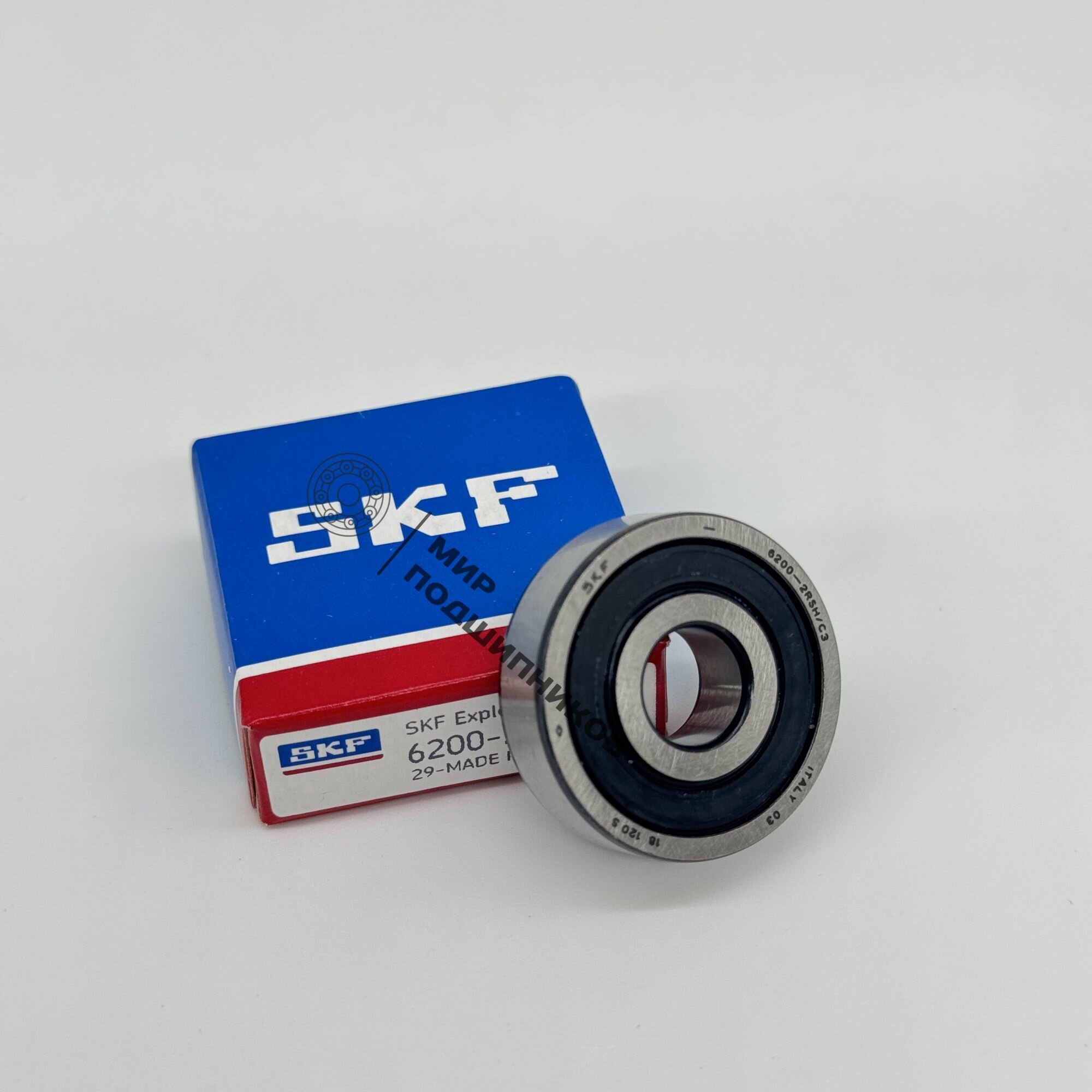 Подшипник SKF 6200-2RSH/C3 (180200) 10х30х9 на Белаз (540,548,75), Камаз, Краз, Маз, Моаз,