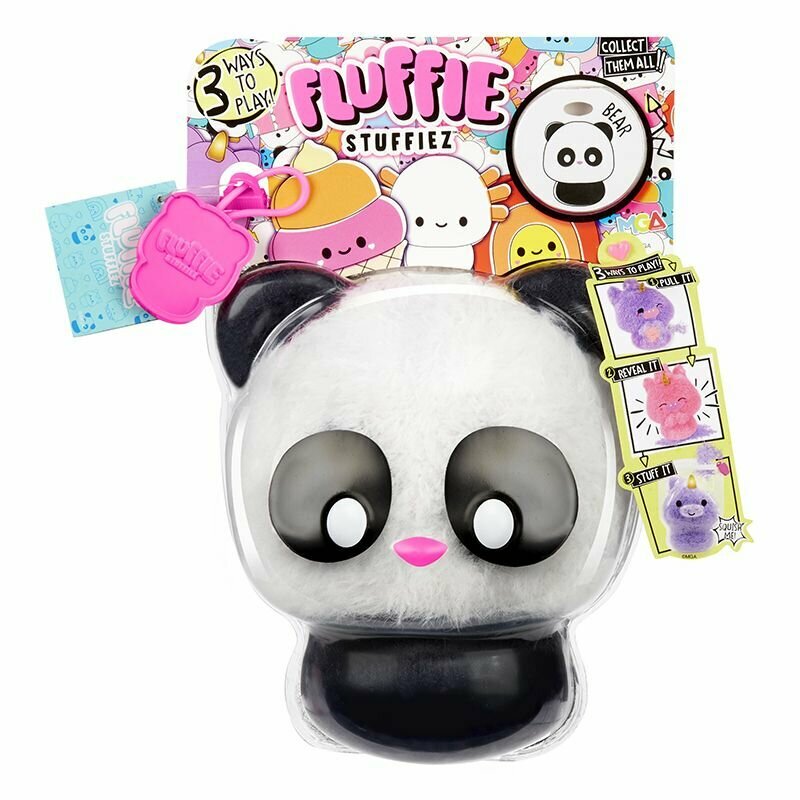 MGA Fluffie Stuffiez Large Collectible Plush / Коллекционные плюшевые игрушки-сюрпризы для детей, игрушки для выщипывания своими руками, подходят для детей от 4 лет и старше