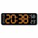5503 cross-border hot selling electronic clock simple multi-function clock recta...