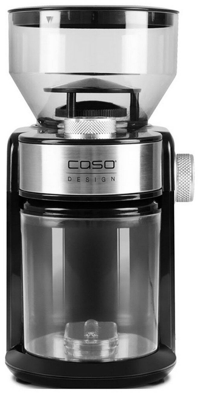 Кофемолка Caso Barista Crema, мощность 150 Вт, нержавеющая сталь
