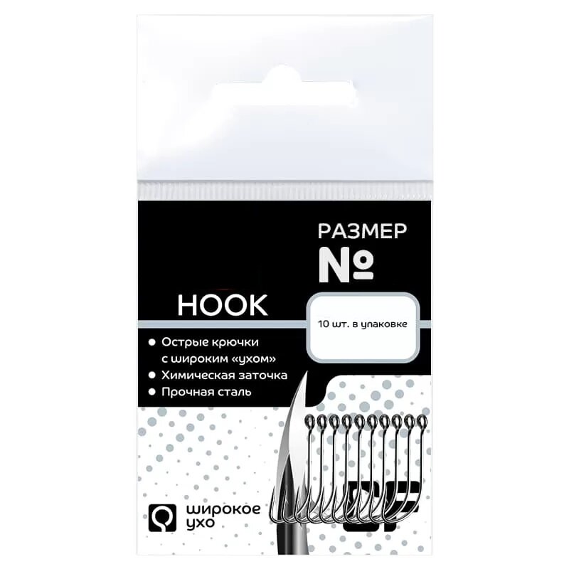 Крючки одинарные CF S Hook №6 (10шт)