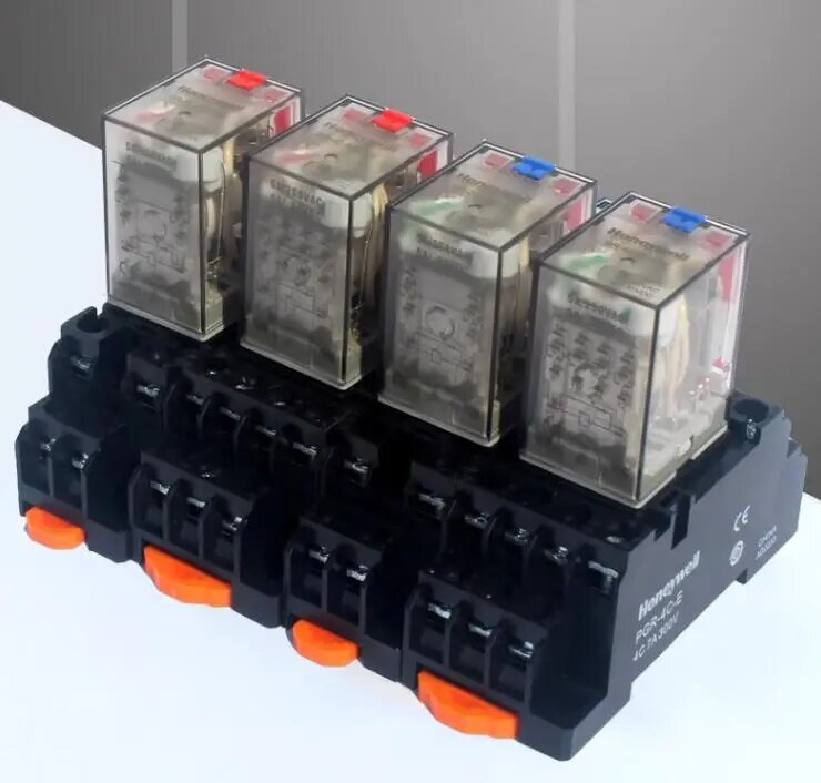 Оригинальное промежуточное реле GR-4C-DC24V GR-4C-AC230V 5А 14-контактное GR-4C-DC24V