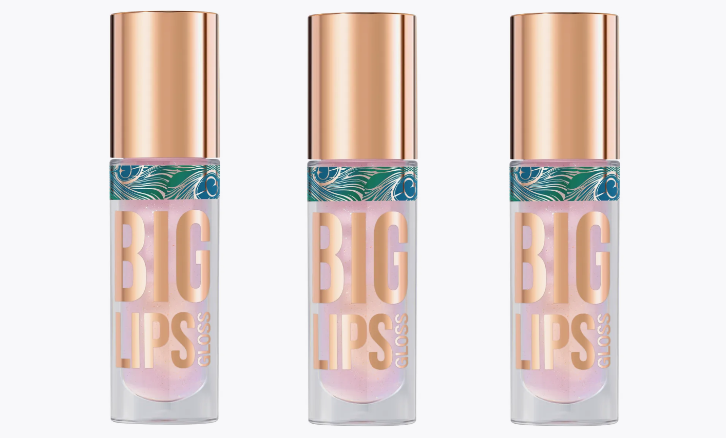 Блеск для губ STELLARY Lipgloss Big Lips тон 02 Not your angel, 4мл - 3 штуки